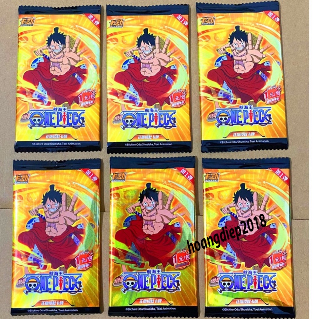 Set Of 5 Photos Of Anime One Piece Natural chibi Card Is Too Pretty Too ...