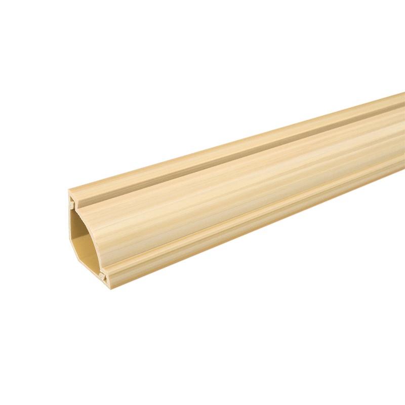 Heeman4u 1 Meter PVC Self-Adhesive Raceway Angle Wall Cord Duct Corner ...