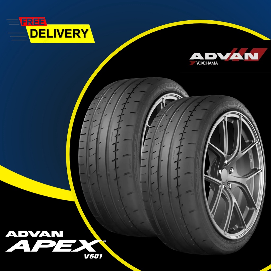 (MADE IN JAPAN) Yokohama Advan APEX V601 Ultra High Performance Street Tyre/Tayar | Shopee Malaysia
