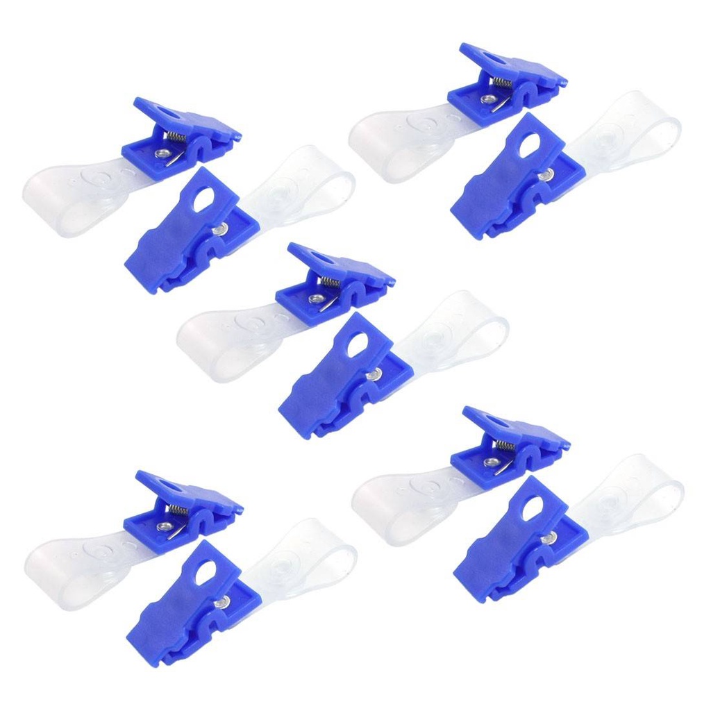 Stationery Houz Plastic ID Name Tag Clip ( 20 Pcs ) Name Tag Clip Name ...