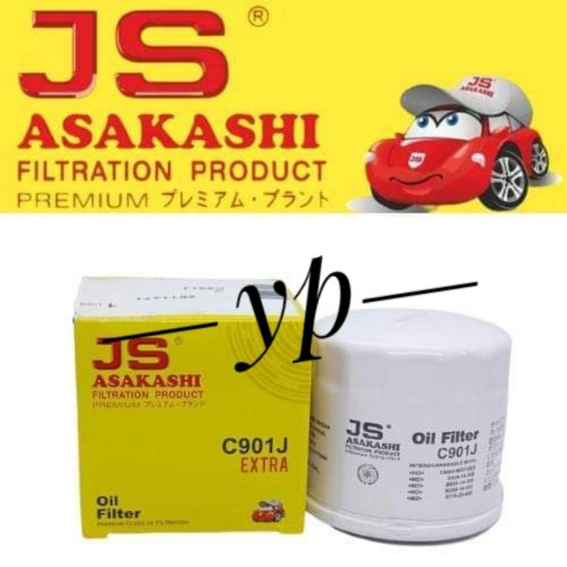 15208AA100 JS ASAKASHI Subaru Oil Filter Impreza WRX STI Forester ...