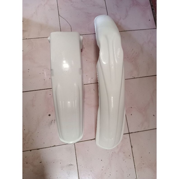 Yamaha DT 125 white kiwi trail fender fender | Shopee Malaysia