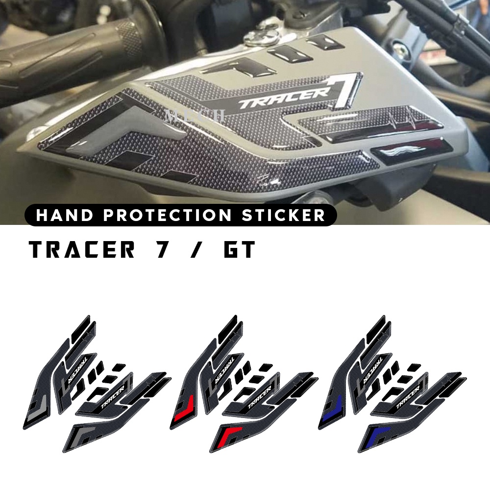 Motorcycle Original Handguard Hand guard Extended 3D Stickers FOR ...