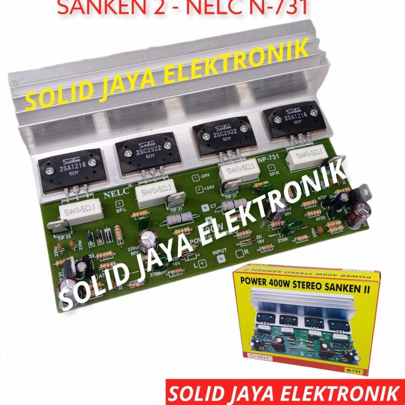Wwa171 KIT POWER AMPLIFIER STEREO AMPLIFIER 400W SANKEN 2SA1216 - 2SC2922 2 POWER AMPLIFIER ...