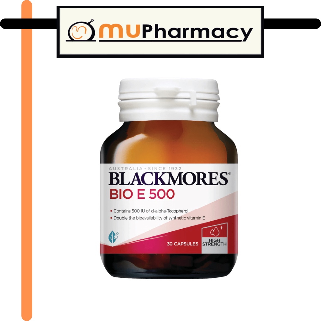 Blackmores Bio E 500IU Vitamin E 30'S | Shopee Malaysia