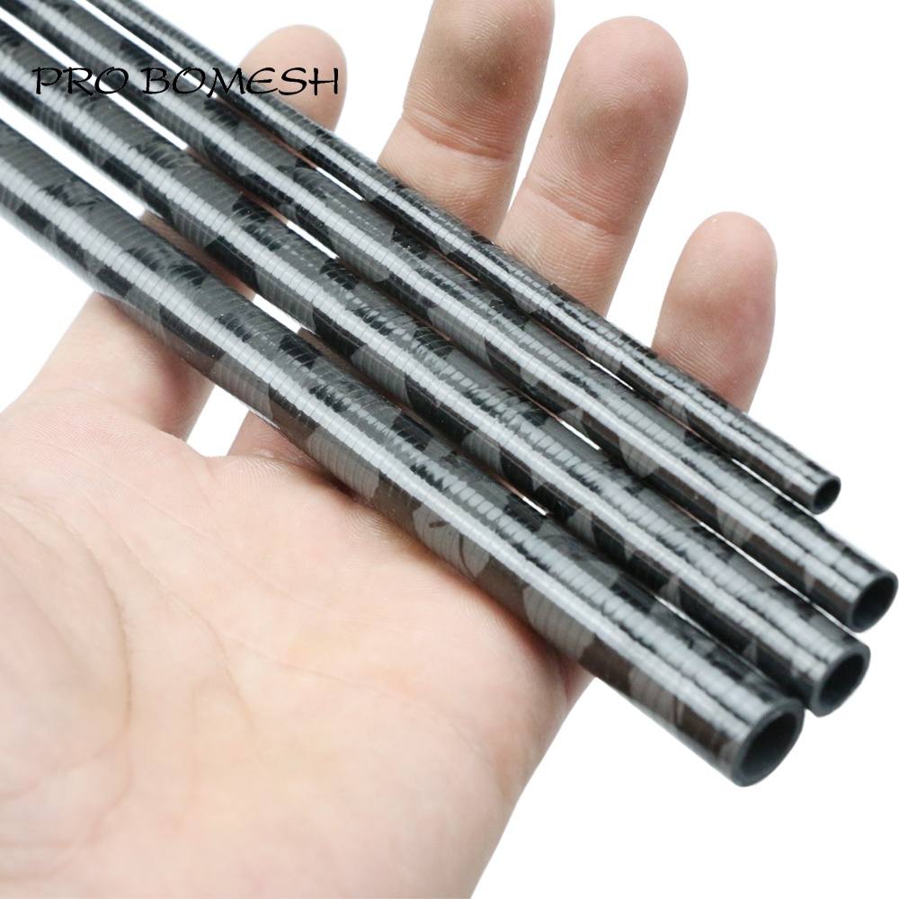 Ava-1 Set 2.7m M 4 Section X-ray Wrapping Carbon Fiber Travel Rod Blank ...