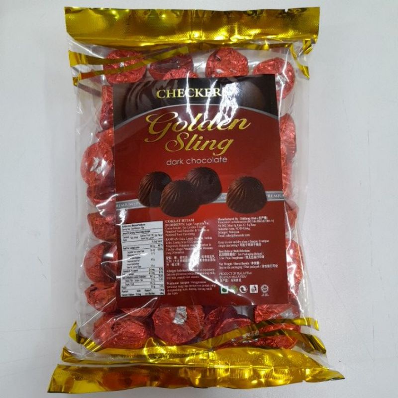 CHECKERS GOLDEN SLING DARK CHOCOLATE (500gr) | Shopee Malaysia