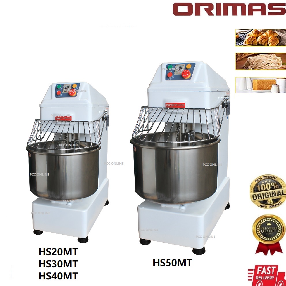 ORIMAS Spiral Mixer Food Dough Mixer Commercial HS20MT 20L/HS30MT 34L ...