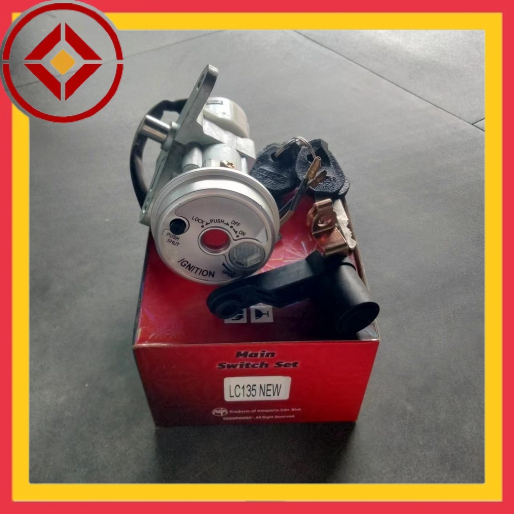 MAIN SWITCH SET YAMAHA LC135 LC135 NEW LC135 V2 V3 V4 V5 V6 MAIN SWITCH ...