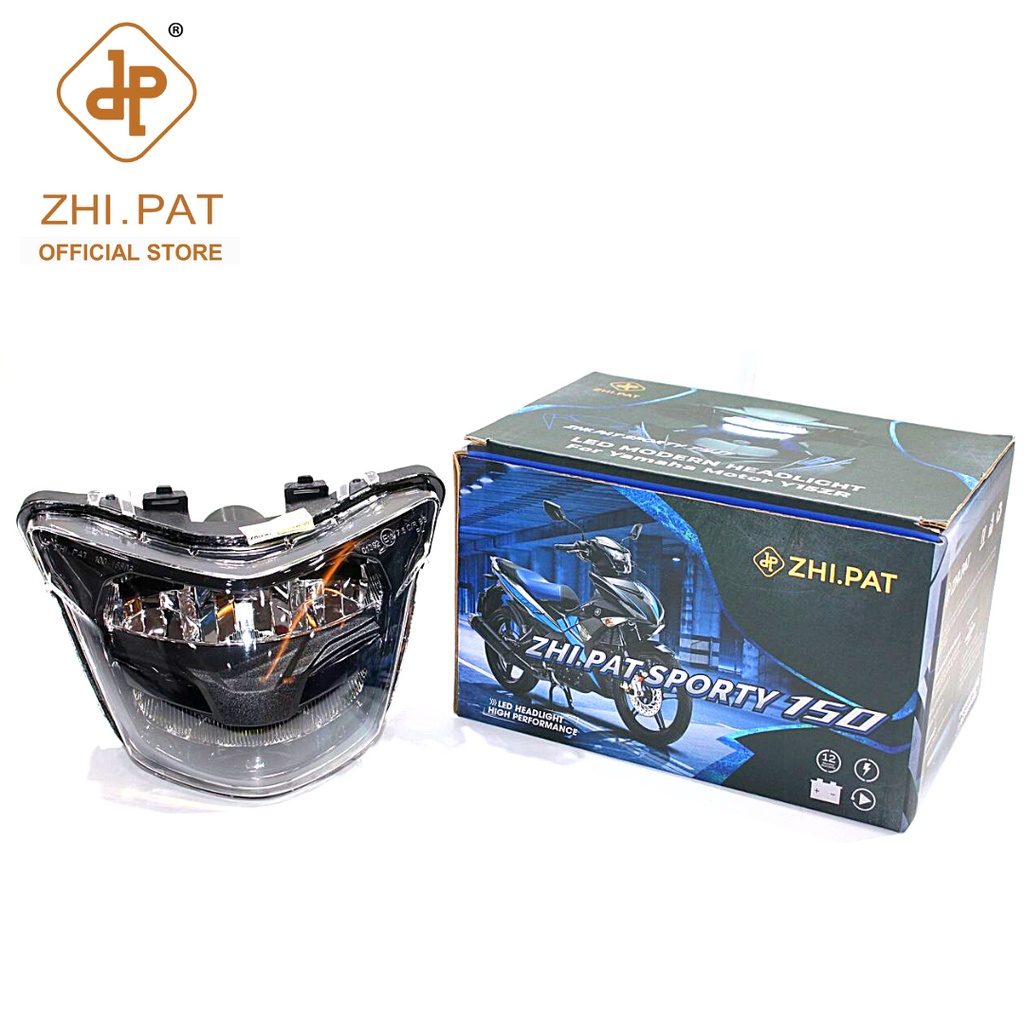 YAMAHA Y15 Y15ZR v1 LED LAMPU DEPAN ZHI.PAT 100% ORIGINAL VIETNAM ZHIPAT EXCITER150 HEAD LAMP ...