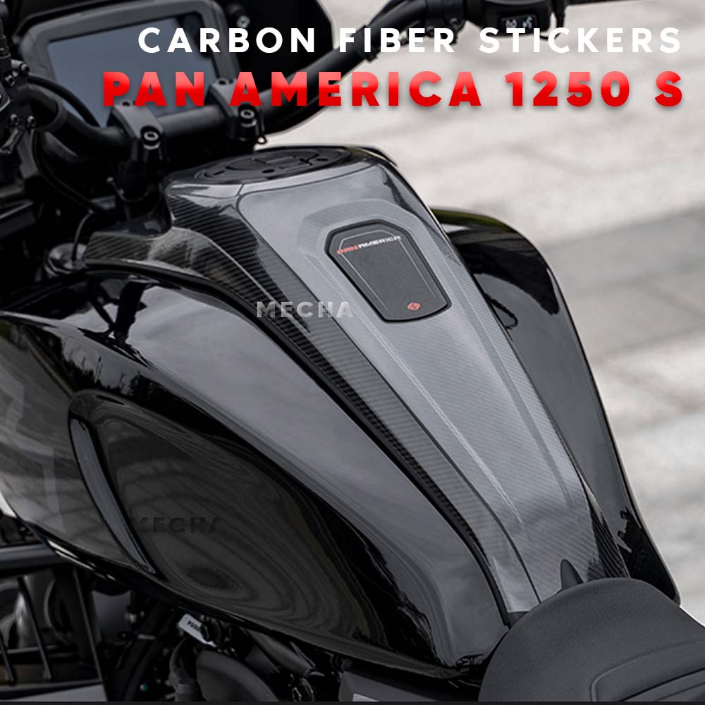 Motorcycle Wind Deflector Stickers Gas Fuel Oil Kit Knee Decal Tank Pad ...