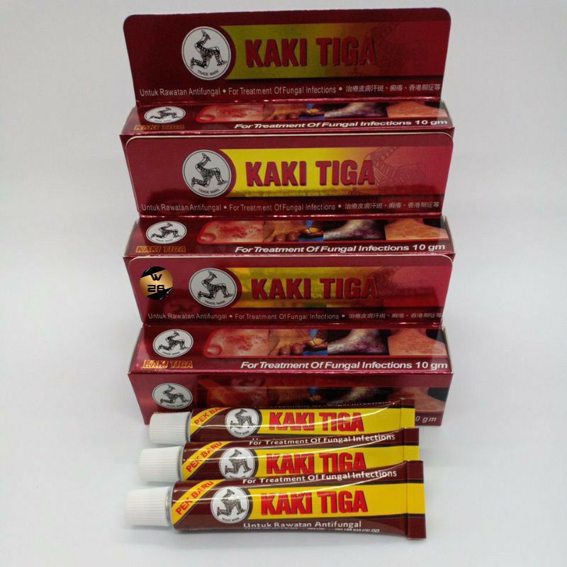 cream antifungal cap kaki tiga 10g | Shopee Malaysia