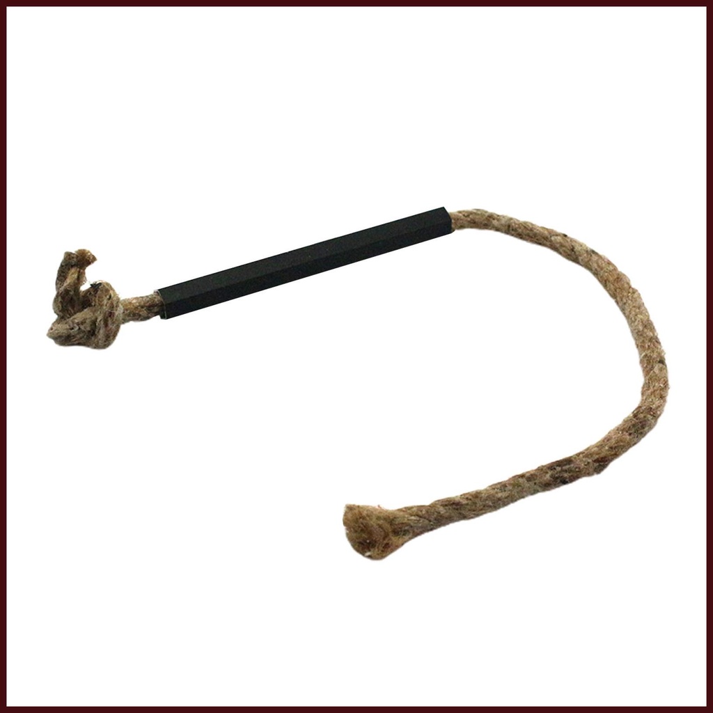 Tinder Wick Jute Tinder Tube Waterproof Wax Wick Cord Survival ...