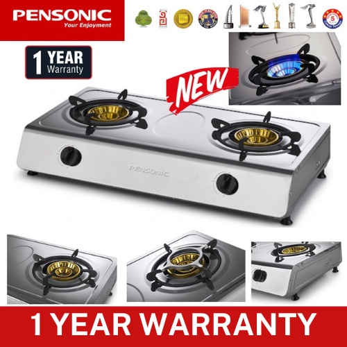Pensonic PGC-5602S 2-Burner Gas Stove PGC-5602S | Shopee Malaysia