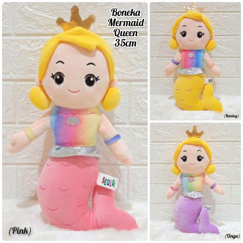 RATU Mermaid Doll Queen Queen Queen Mermaid Rainbow Rainbow Ori Seulgi ...