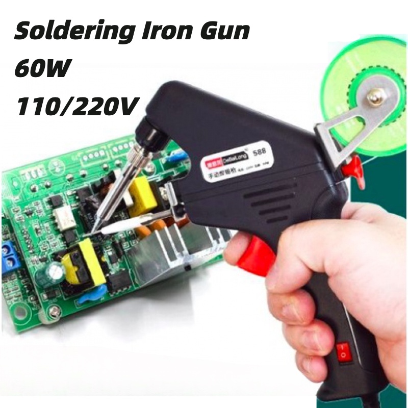 [MUMU] Soldering Iron 60w Hakko Soldering Gun Set Solder Gun Kit Hand ...