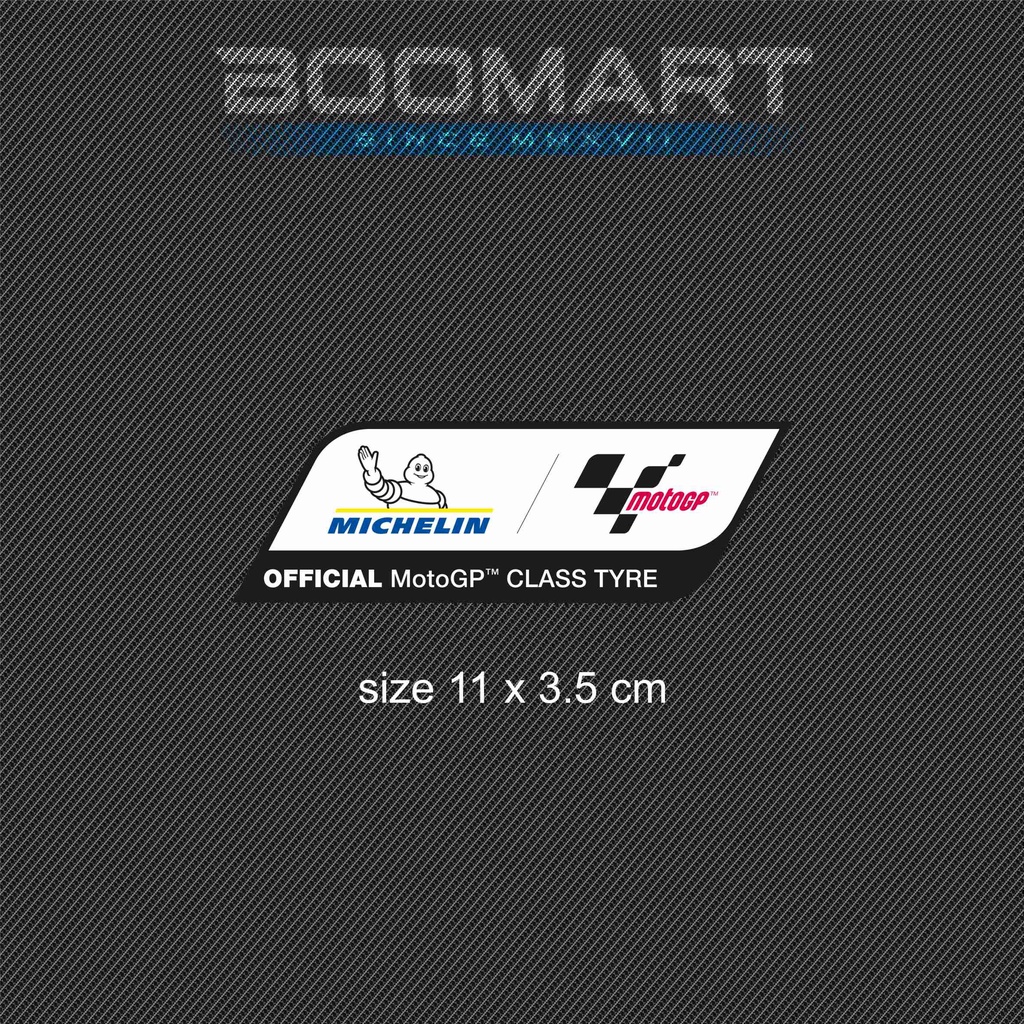 Michelin OFFICIAL embossed STICKER | Shopee Malaysia