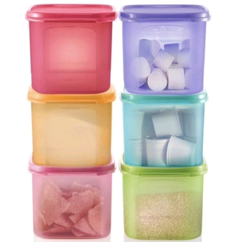 Tupperware Modular Mate Mini Rectangular (6pcs)1.9L | Shopee Malaysia
