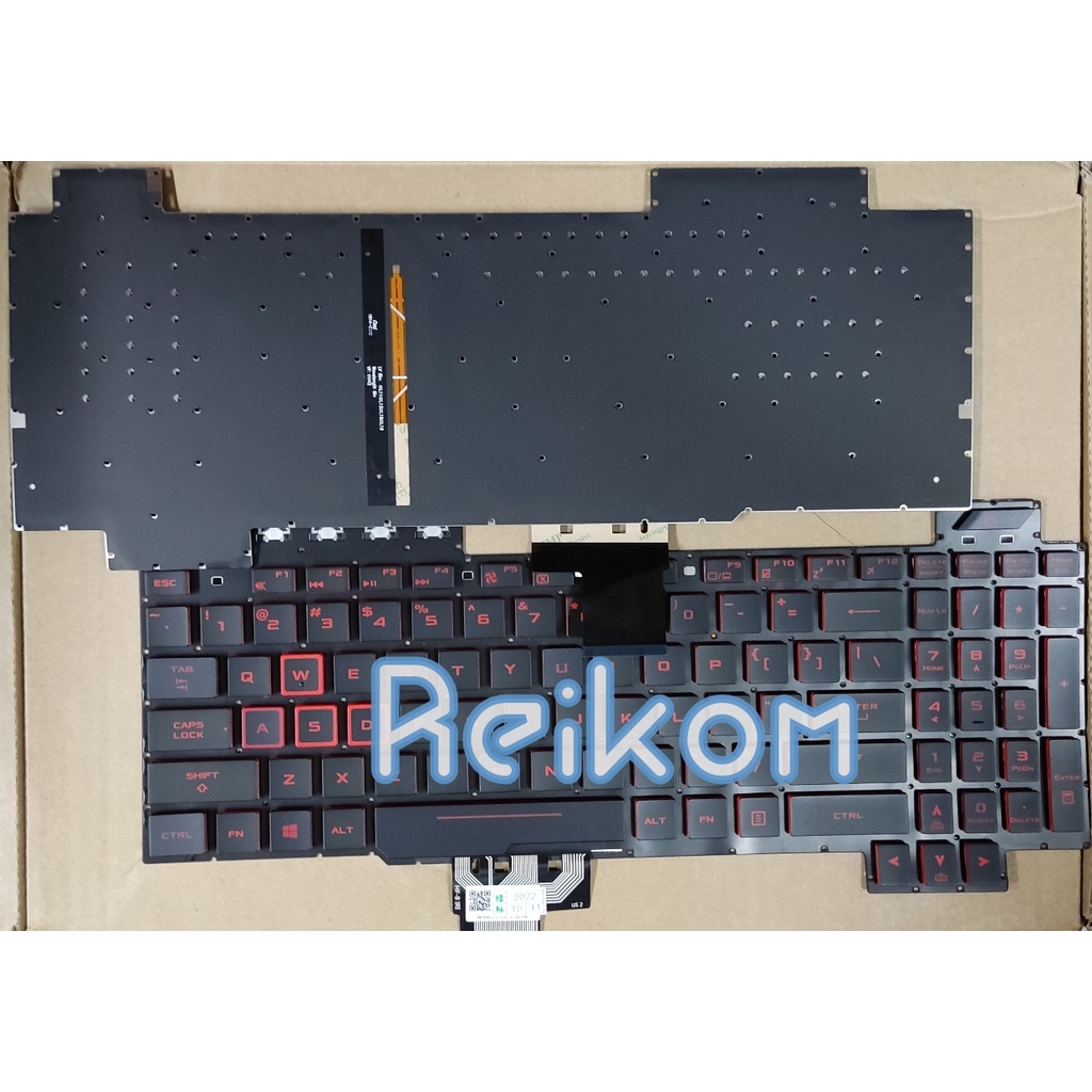 Asus TUF Gaming Keyboard FX504 FX504gd FX504ge FX504gm FX505 FX505dd ...