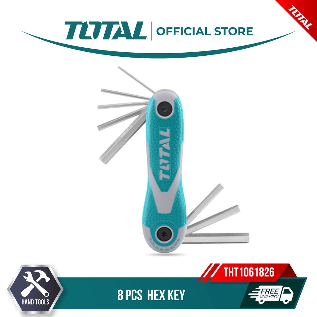 Total Hex Key (8 Pcs) THT1061826 | Shopee Malaysia