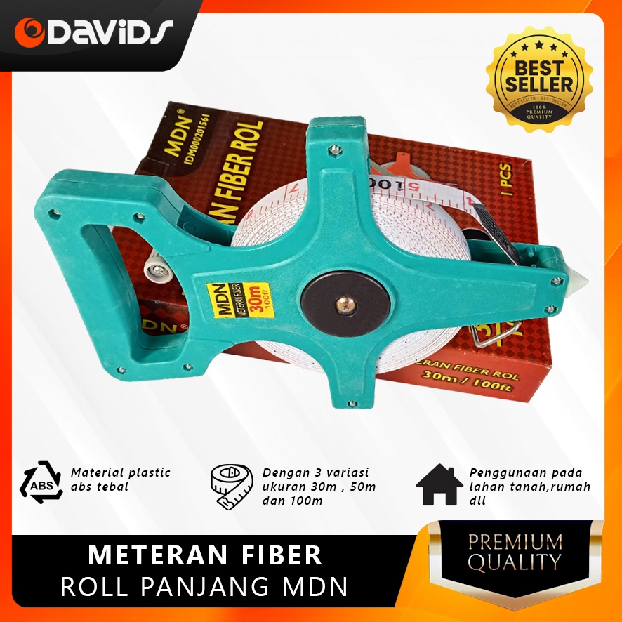 Fiber Soil Meter/Step Meter 30 50 100 Meters | Shopee Malaysia