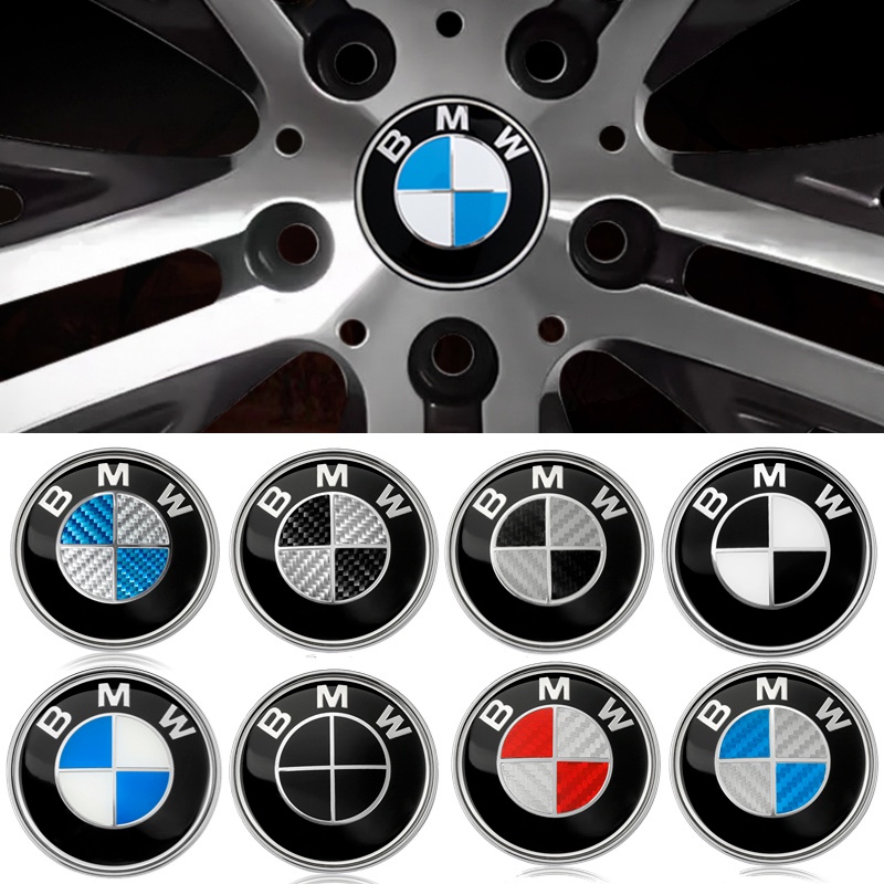 【Ready Stock】4pcs/set 68mm Car Rim Wheel Center Hub Caps Badge Wheel ...