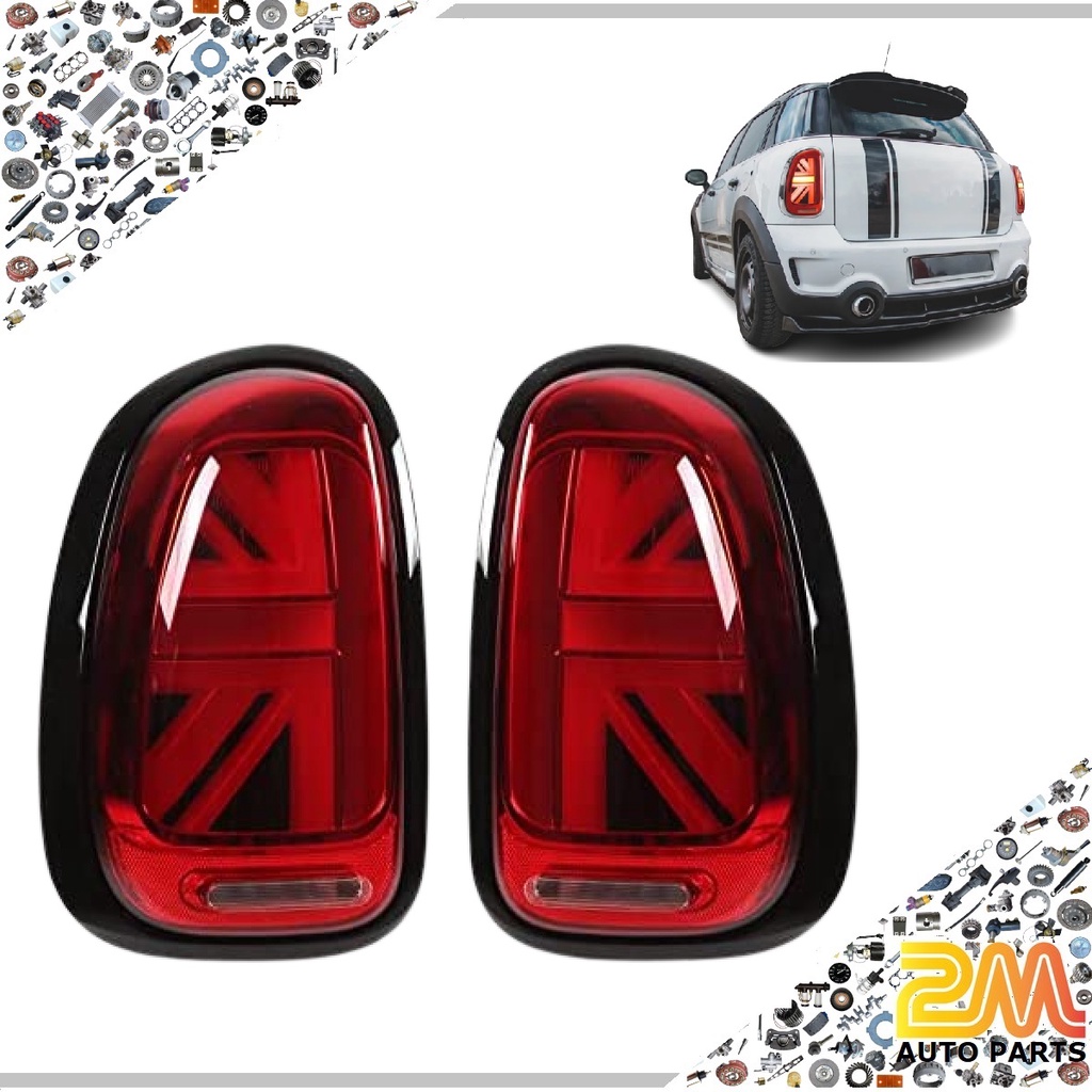 MINI COOPER R60 COUNTRYMAN UNION JACK TAILLIGHT / TAIL LAMP / LAMPU ...