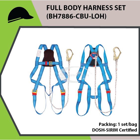 FULL BODY HARNESS SET (BH7886-CBU-LOH) | Shopee Malaysia