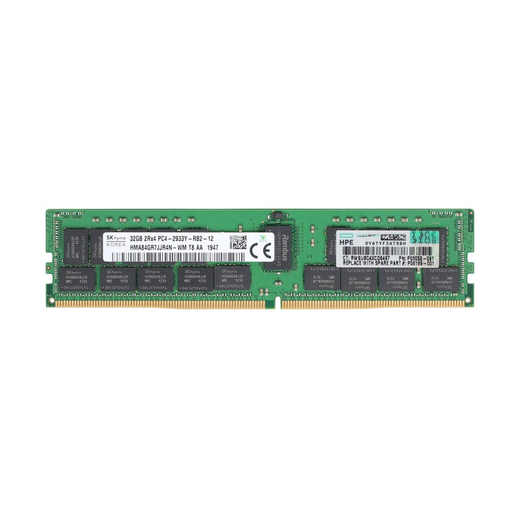 HPE 32GB DRx4 DDR4-2933 Registered Smart Memory Kit P00924-B21 P06189-001 P03052-091 | Shopee ...