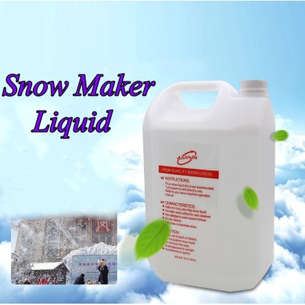 Selangor Ready Stock/5L Snow Machine Liquid/Snow Maker Machine Liquid ...