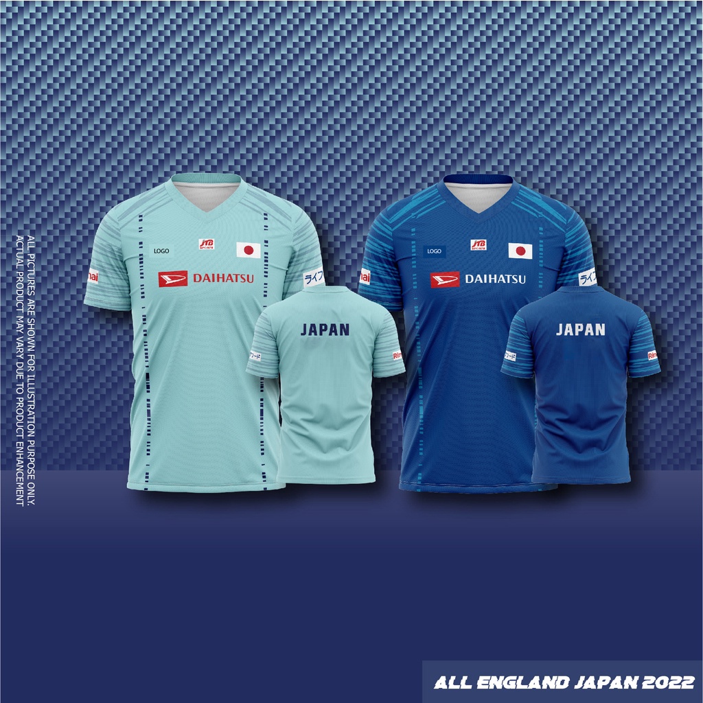 BADMINTON JERSEY JAPAN, BADMINTON SHIRT JAPAN ALL ENGLAND | Shopee Malaysia