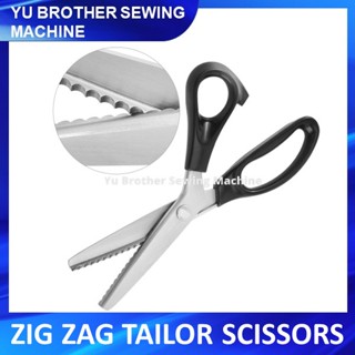 🔥READY STOCK🔥 Tailor Scissors Triangle Tooth Sewing Scissor / Zigzag ...