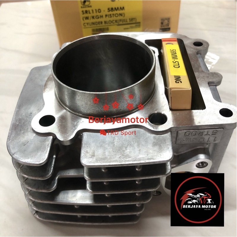 Block set lagenda srl110 55/58mm tobaki racing | Shopee Malaysia