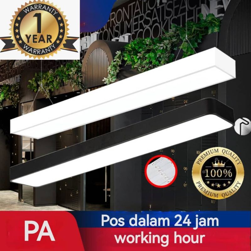 PA Office Pendant Light 4FT LED Linear Light Casing Kalimantang Tube ...