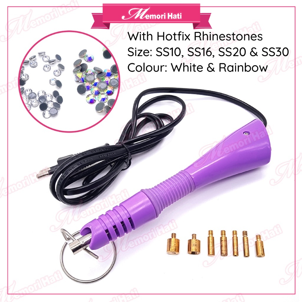 Beading Rhinestones Hotfix Applicator | Shopee Malaysia