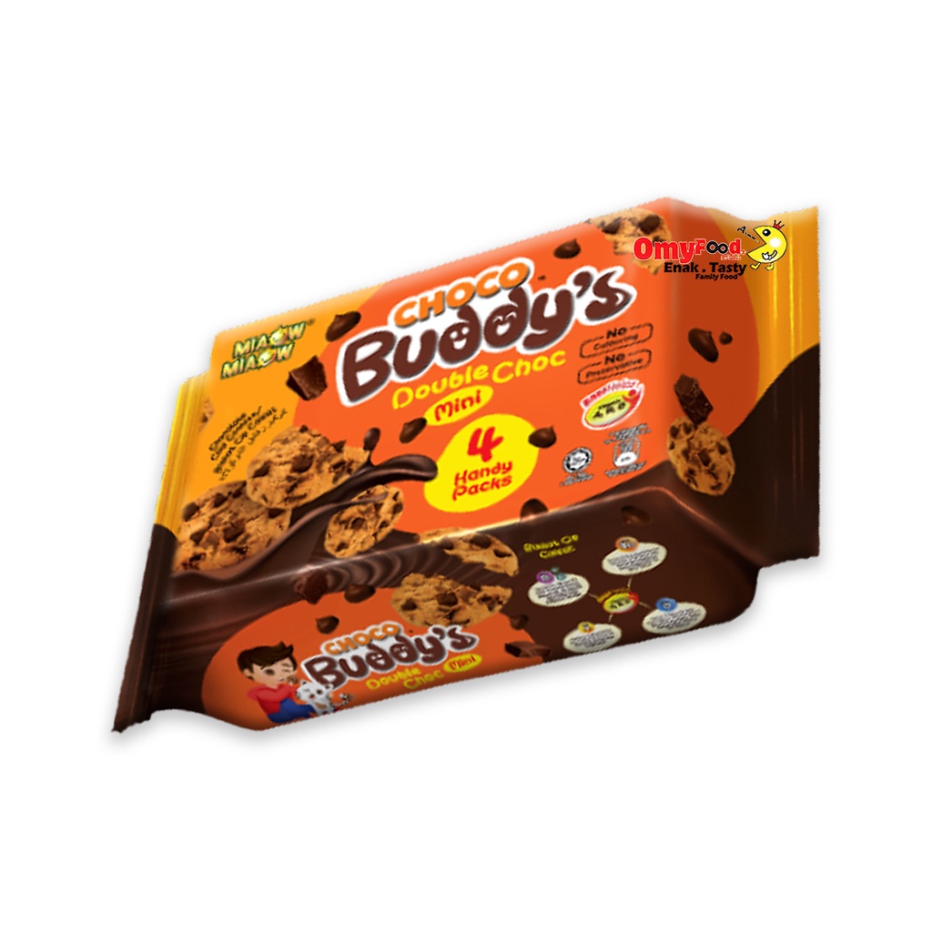 22g x 4packs Choco Buddy's Chip Cookies Mini [Original/Double Choc ...