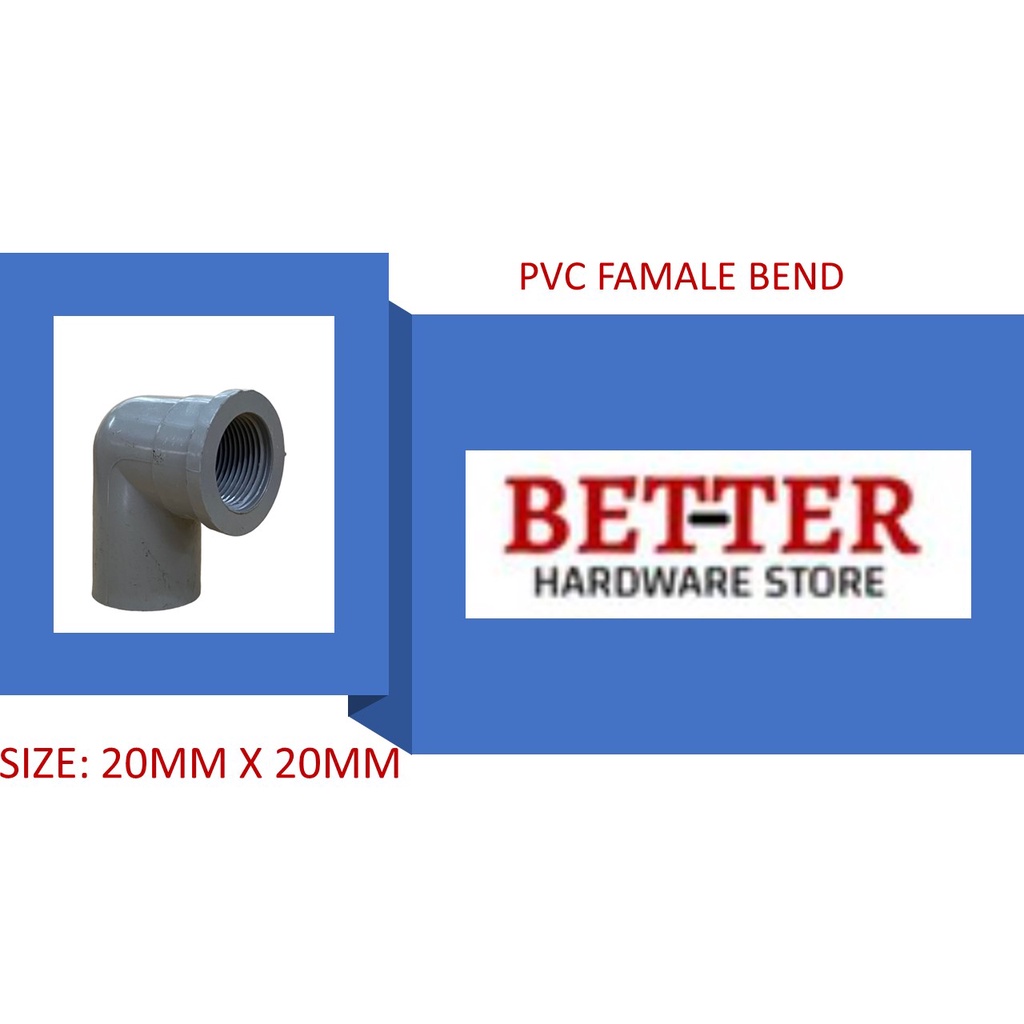 [BBB brand] PVC Fitting // P/T Elbow (90 degree) | Shopee Malaysia