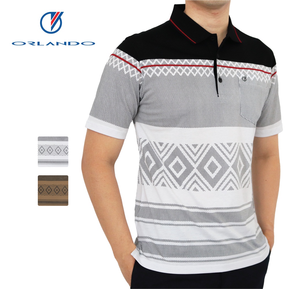 ORLANDO Men Polo Tee Shirt - RL63902B222 | Shopee Malaysia