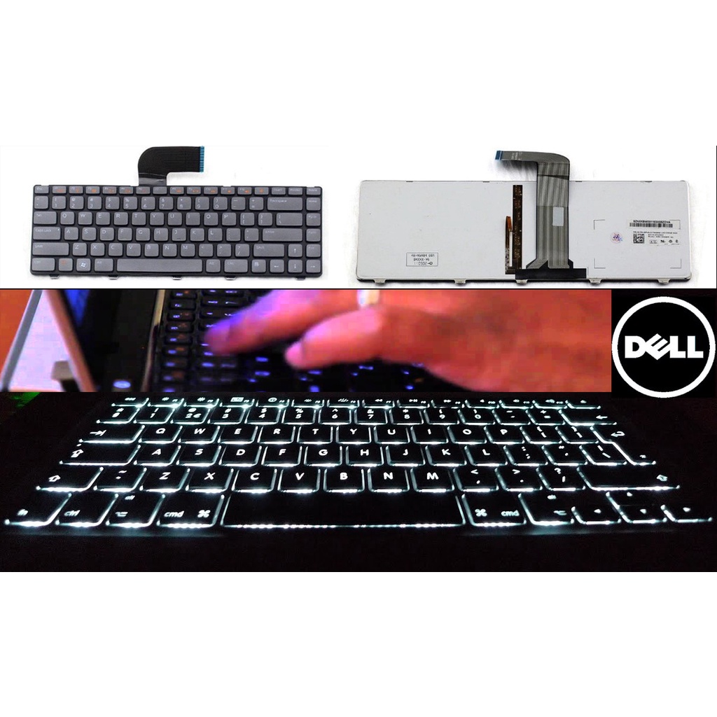 Original Dell LED Backlit Keyboard Vostro 3450 3350 3460 3550 3555 3560 ...
