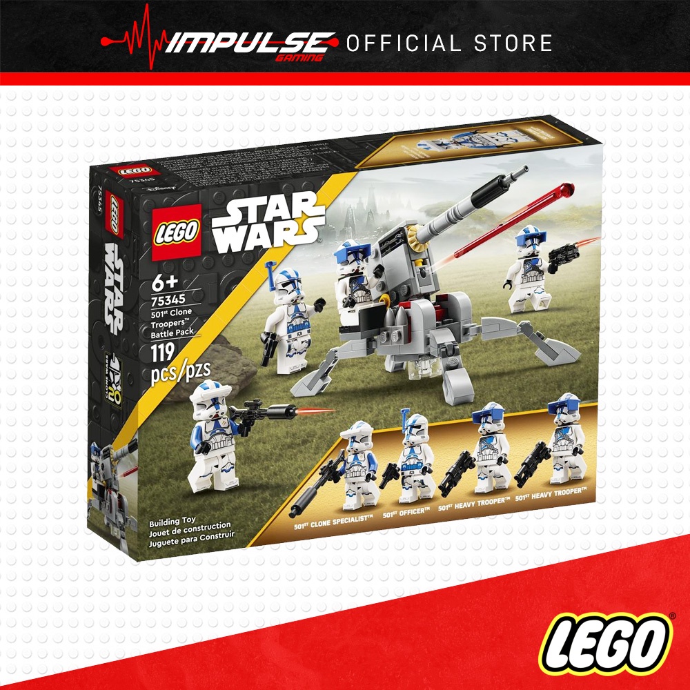 LEGO 75345 Star Wars - 501st Clone Troopers™ Battle Pack | Shopee Malaysia