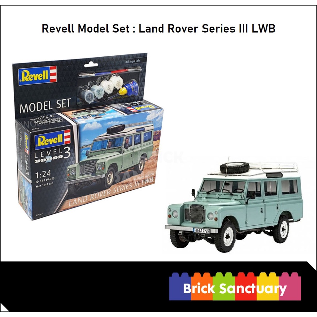 Revell Model Set : Land Rover Series III LWB Station Wagon 1:24 ...