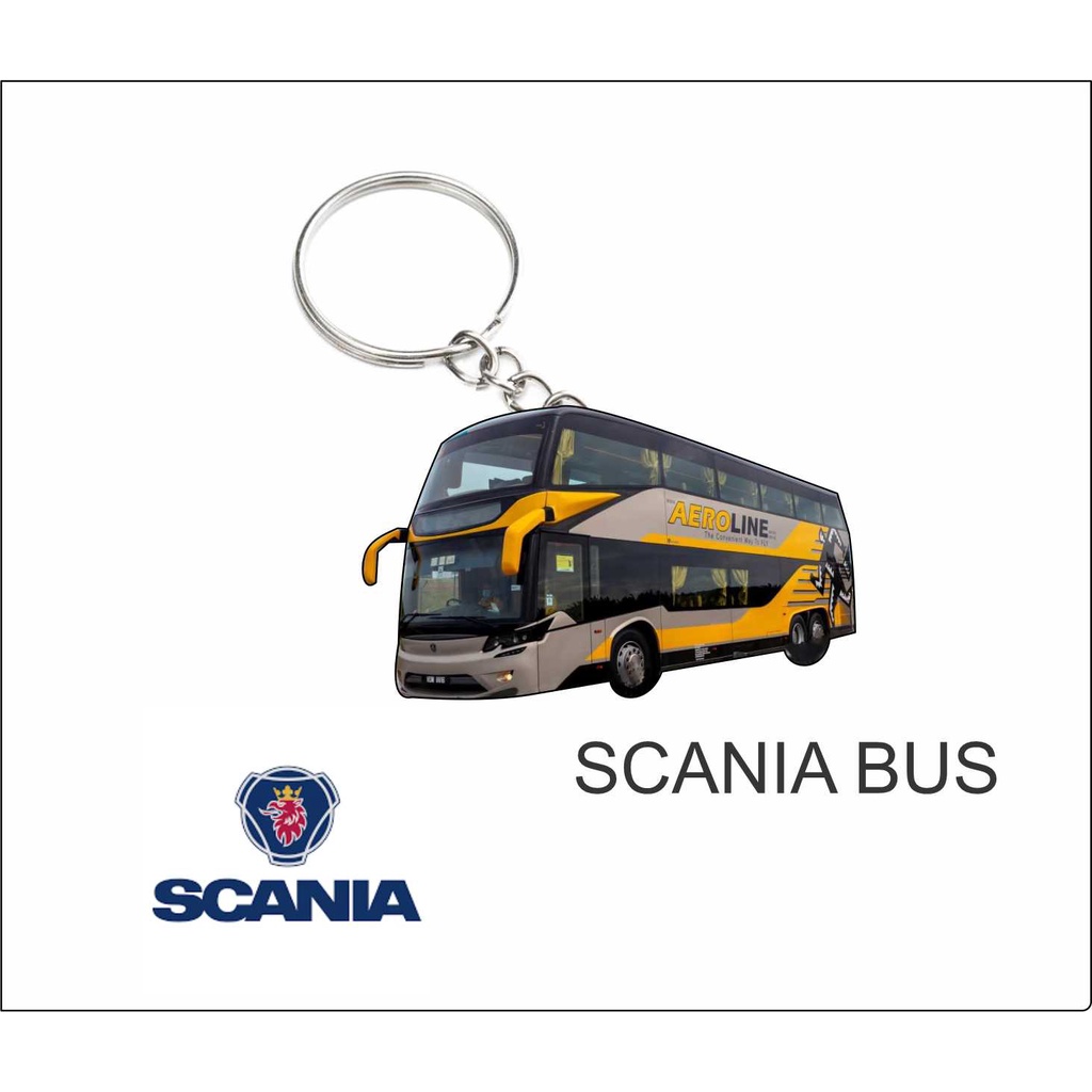 aeroline SCANIA bus keychain 2d AERO | Shopee Malaysia
