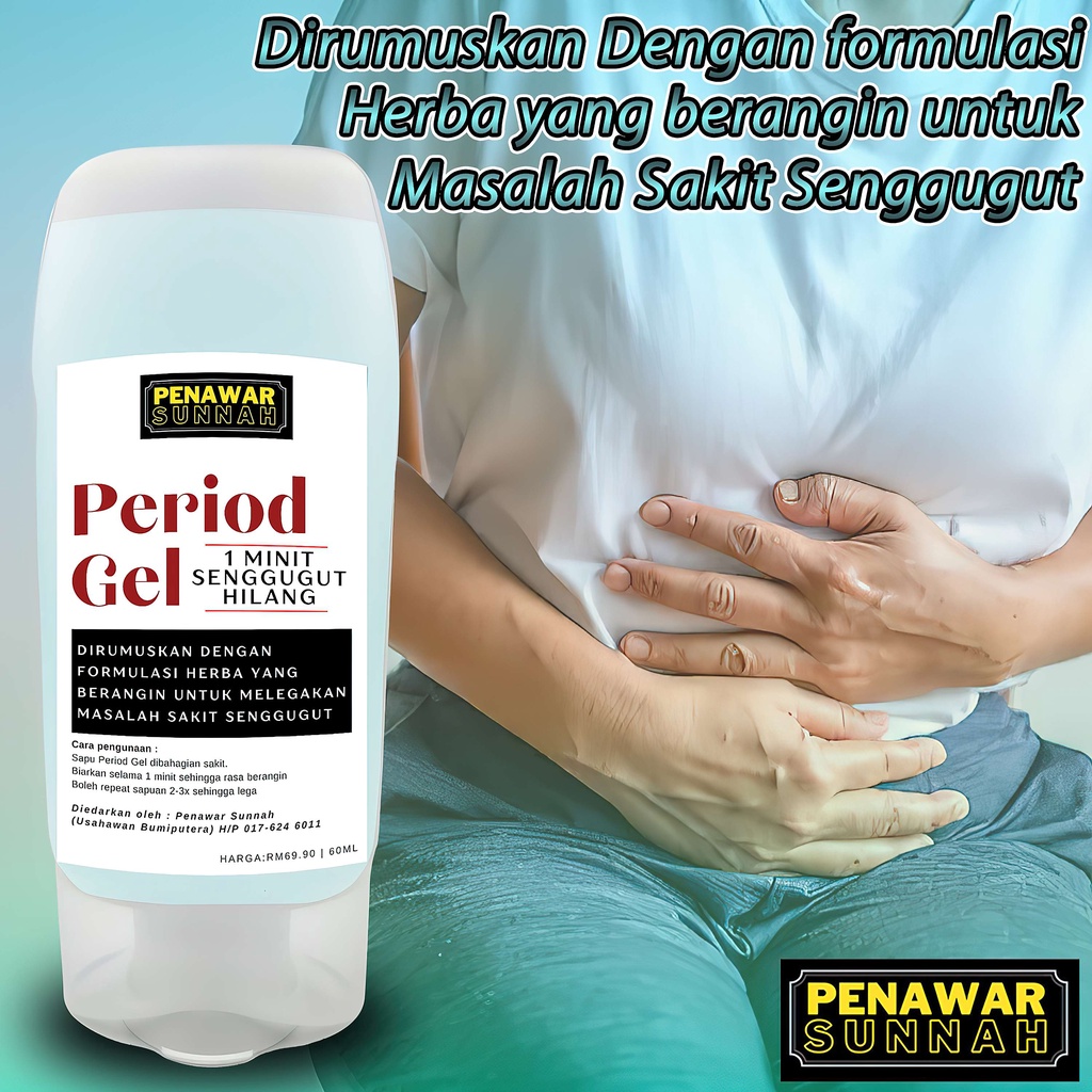CRAMP Gel Period Gastric Gerd Sengugut Pain Reliever Women Haid ...