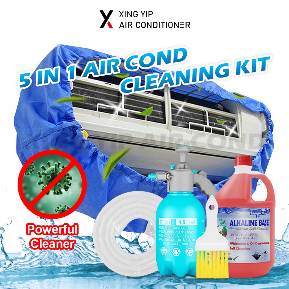 5 in 1 Professional Cleaning Kit For Wall Mounted Air Cond / Air Cond ...