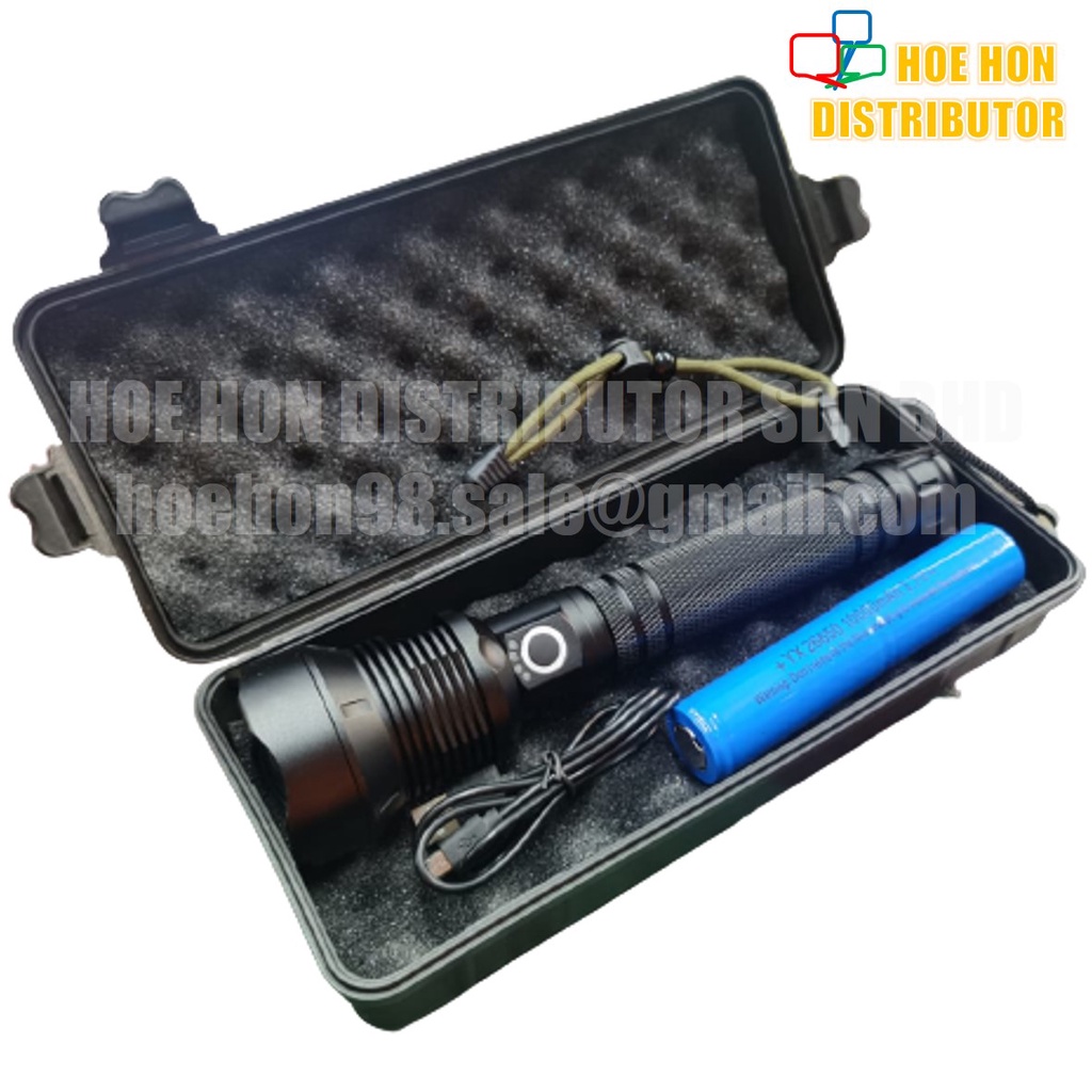 Super Bright US Cree LED Metal Flash Torch Outdoor Light P70 XHP70 ...