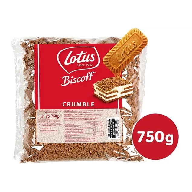 LOTUS Biscoff Biscuit Crumbs / Serbuk Biskut Biscoff 750gm | Shopee ...