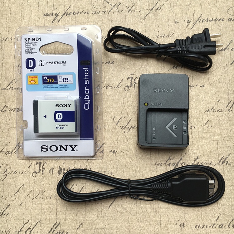 SONY DSC-T500 DSC-T900 Camera NP-BD1 FD1 Battery+Charger+Data Cable | Shopee Malaysia