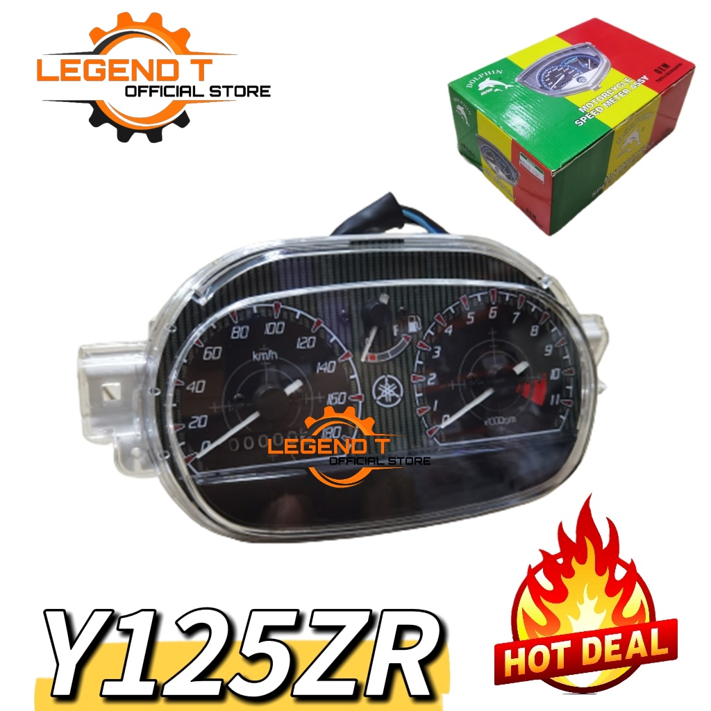 DOLPHIN METER ASSY Y125Z Y125ZR TAIWAN HIGH QUALITY SPEEDOMETER Y-125ZR ...