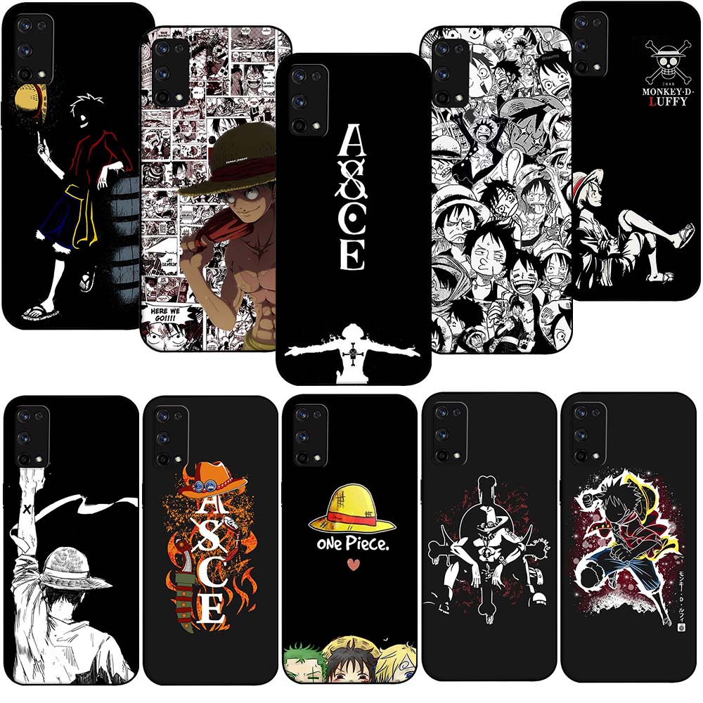 Realme 10 Pro+ 10 Pro 10 5G V5 Silicone Cover black TPU Cases Phone ...