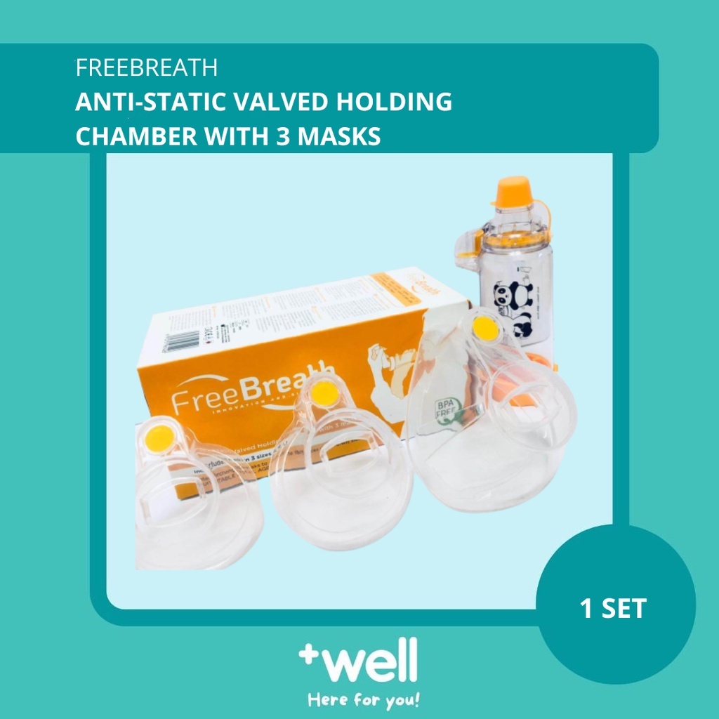 FreeBreath Chamber with 3 sizes mask (S,M,L) | Shopee Malaysia